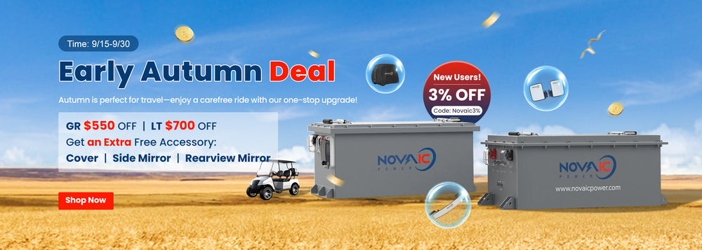 Novaic Battery: Intelligent Monitoring, Ultra-Long Life, Safe Travel!