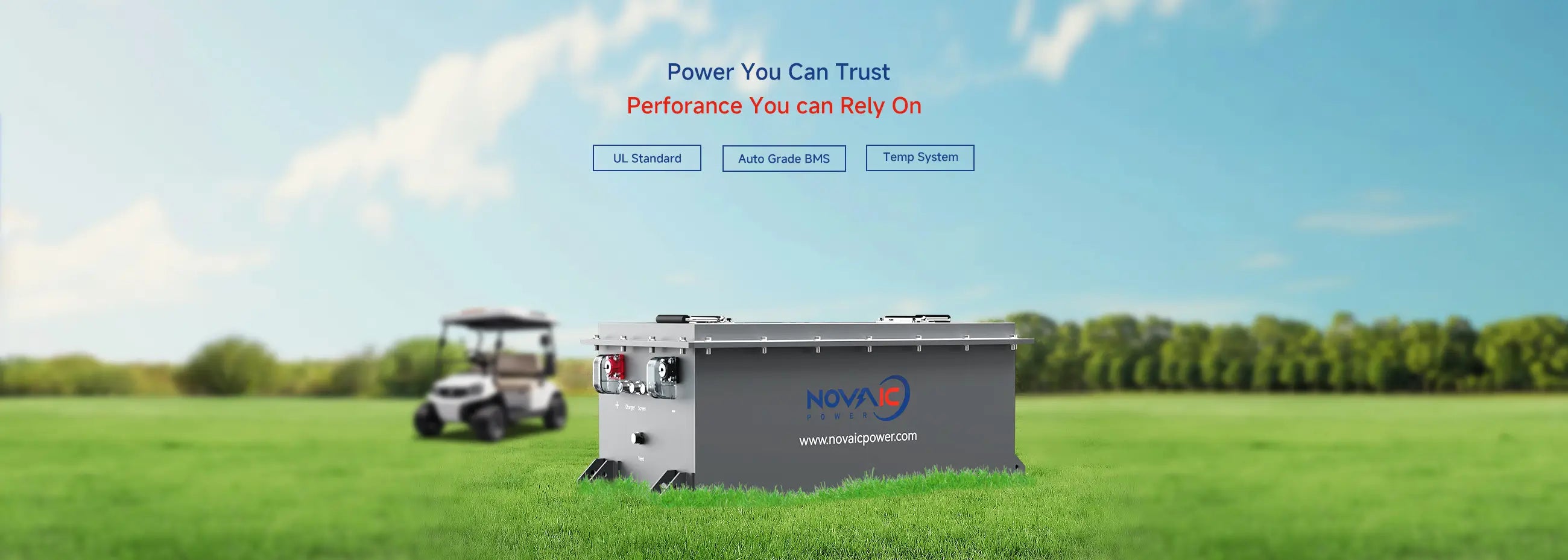 Novaic Battery: Intelligent Monitoring, Ultra-Long Life, Safe Travel!