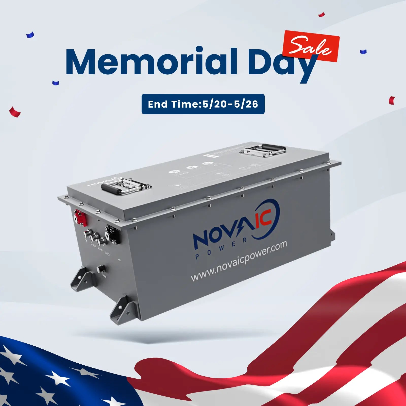 Novaic Battery: Intelligent Monitoring, Ultra-Long Life, Safe Travel!